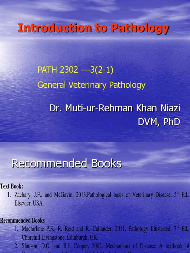 Introduction to General Pathology | PDF | Pathology | Autopsy