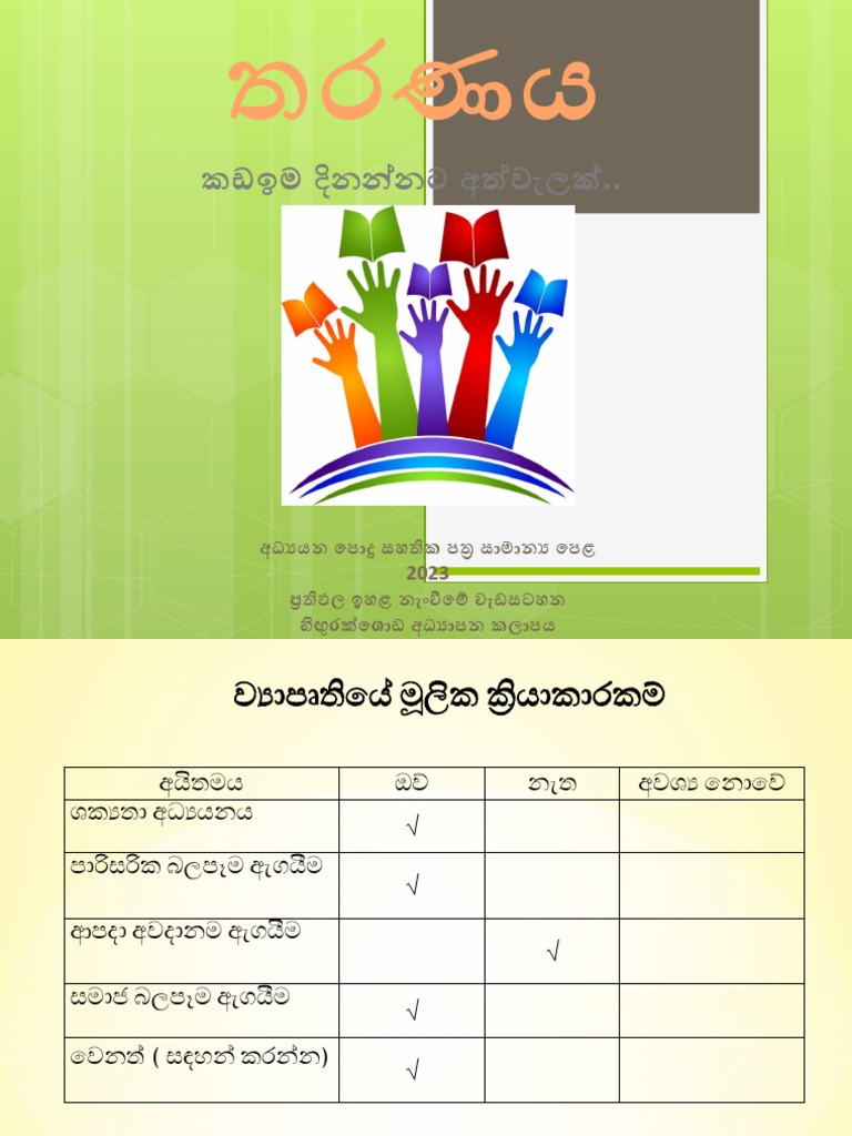 O L Presentation 1 | PDF