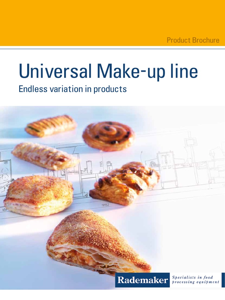 Rademaker Universal Make-Up Line | PDF