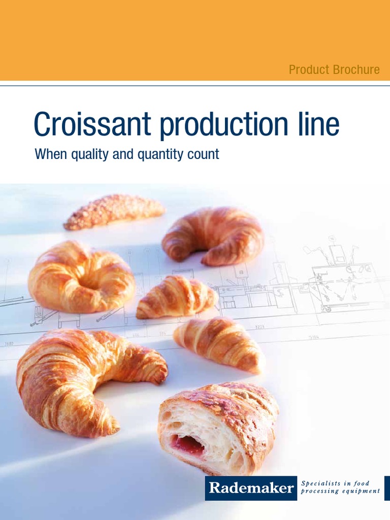 Rademaker Croissant Line | PDF