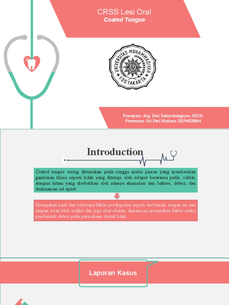 20194020064-Sri Dwi Mutiara-Lesi Oral | PDF