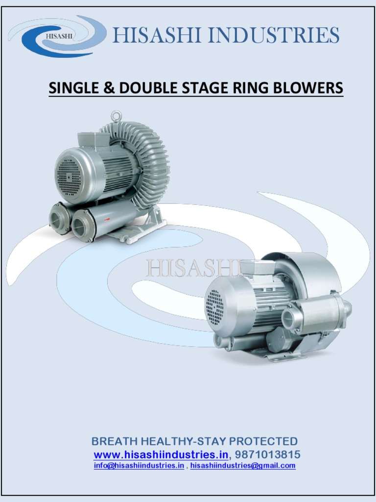 Hisashi Industries Ring Blowers Overview | PDF