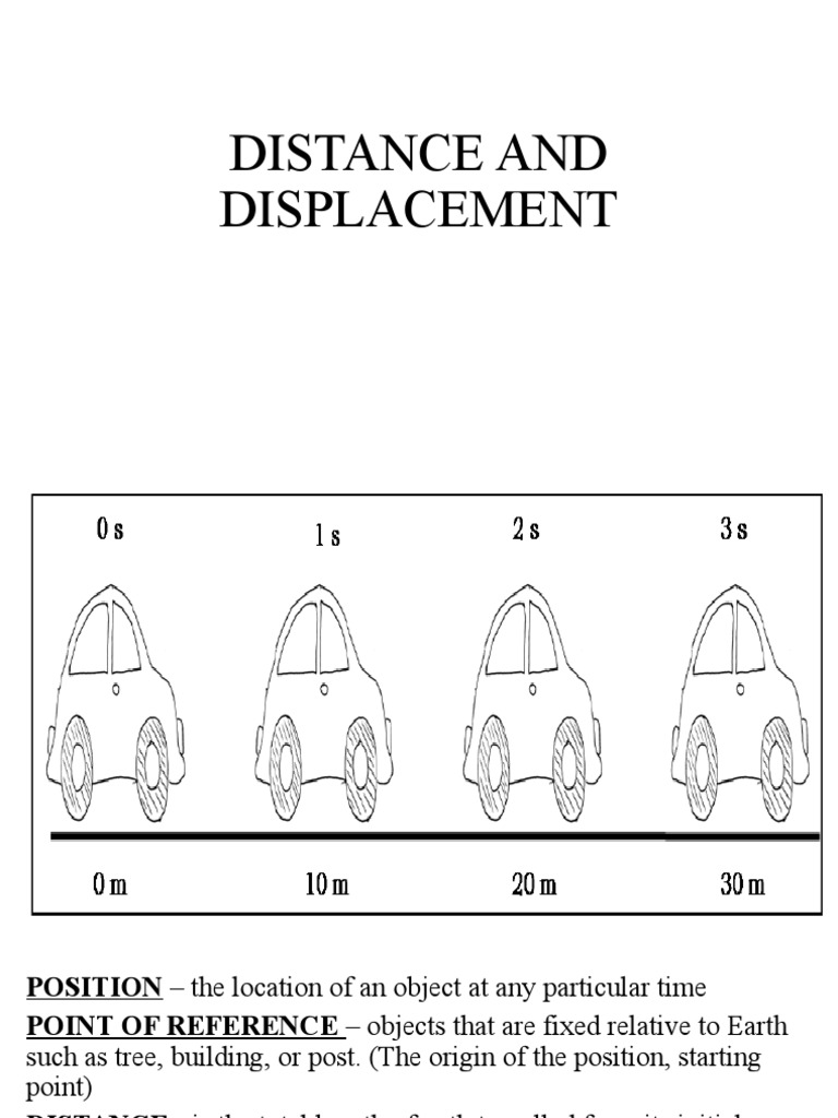 Science 7 Q3 Lesson 1 Distance and displacement | PDF