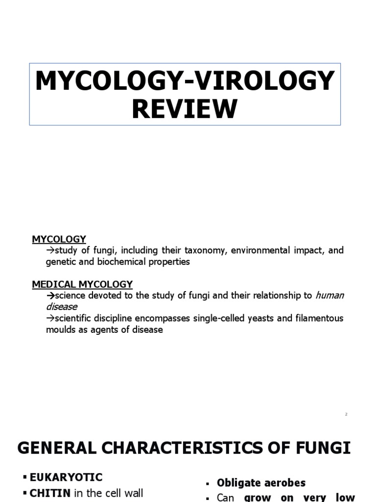 Myco Viro Review | PDF | Science & Mathematics