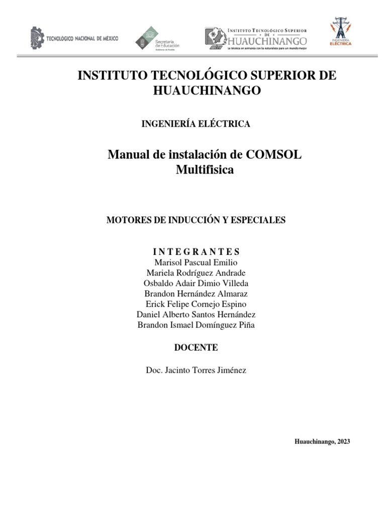 Manual de Usuario Comsol | PDF | Simulación | Software