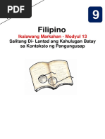 Fil9 q1 Mod8 Katotohanan Kabutihan at Kagandahan NG Akda Version3 | PDF
