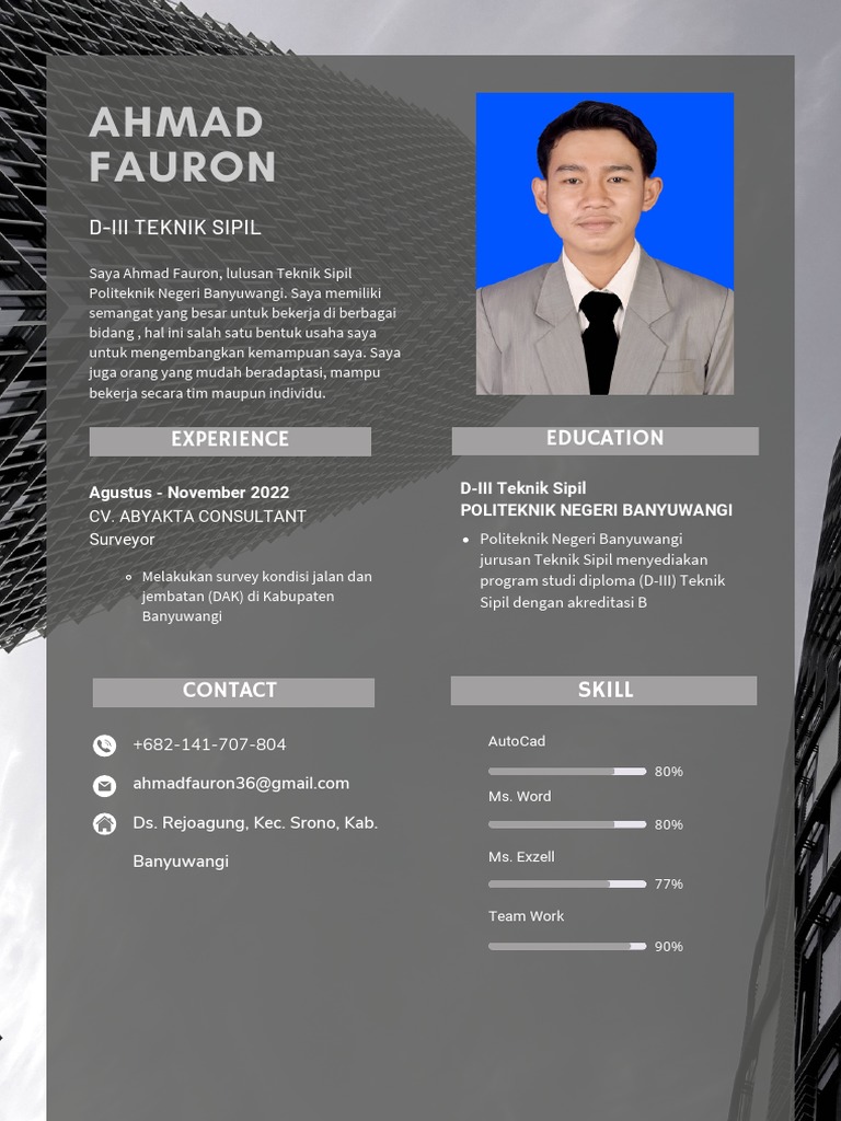 CV Fauron | PDF