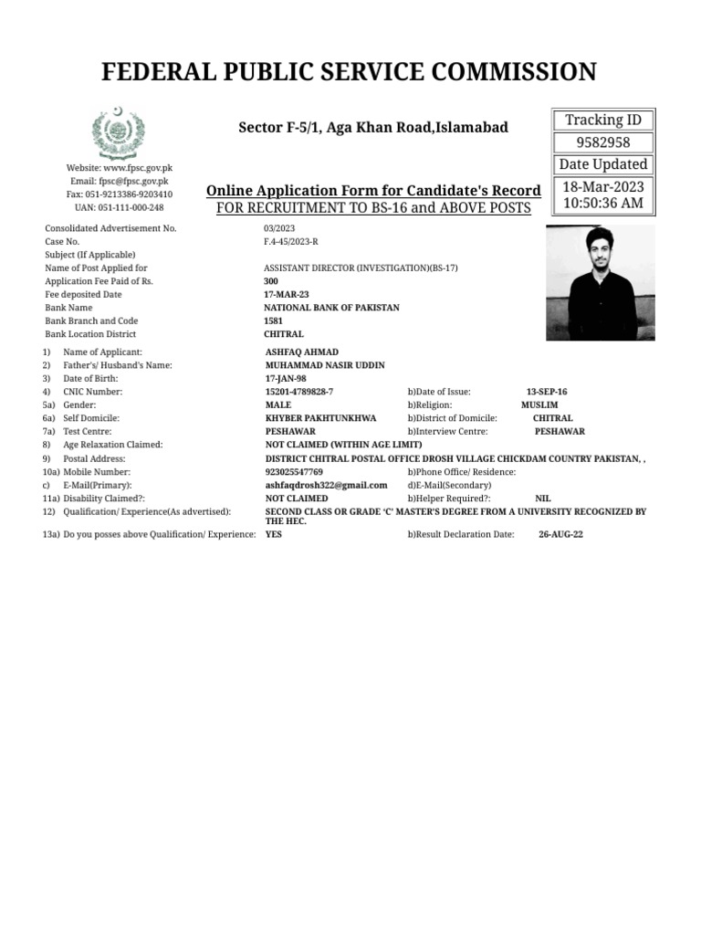 Assistant Director | PDF