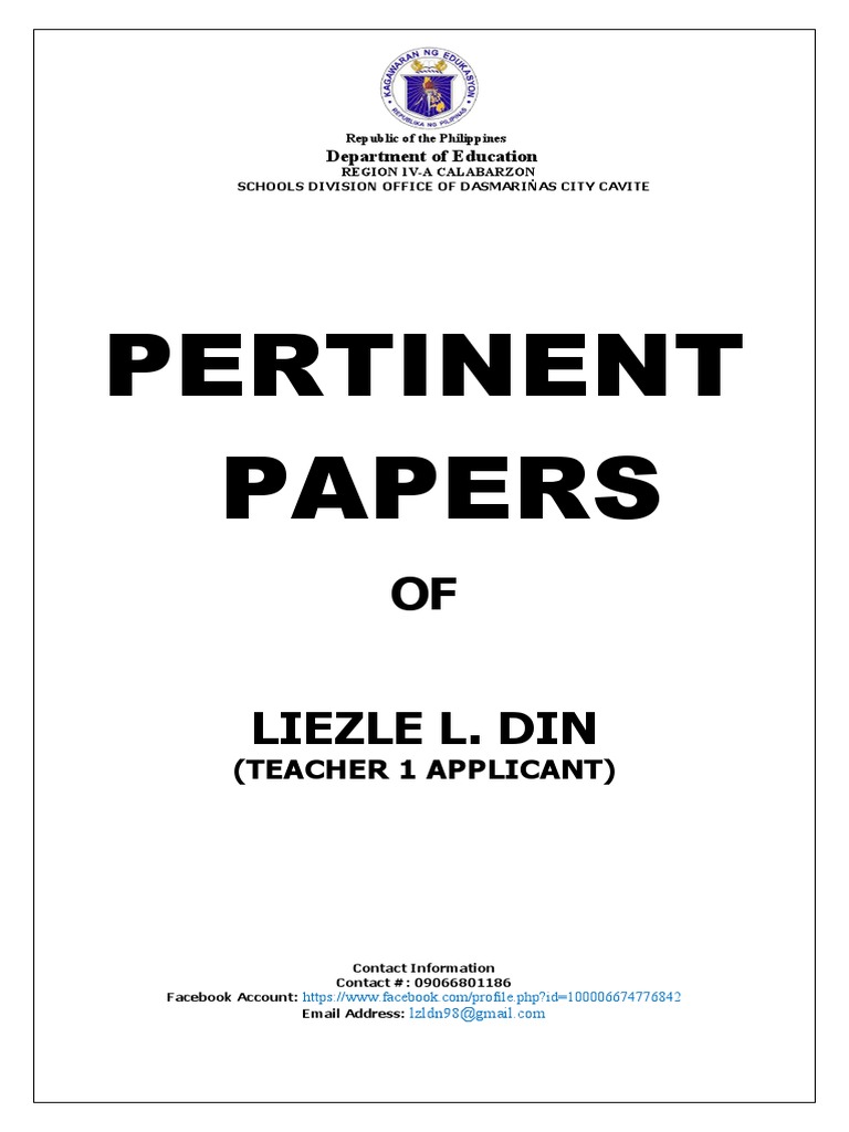 Pertinent Paper | PDF