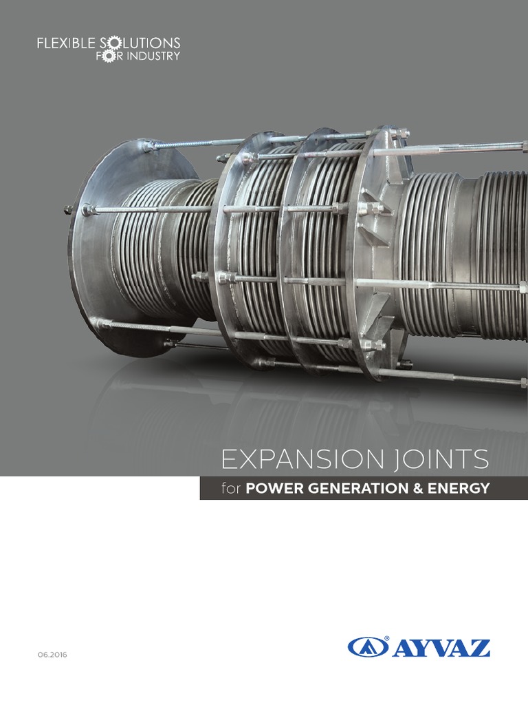 Expansion Joints For Power Generation | PDF | Gas Turbine | Power Station