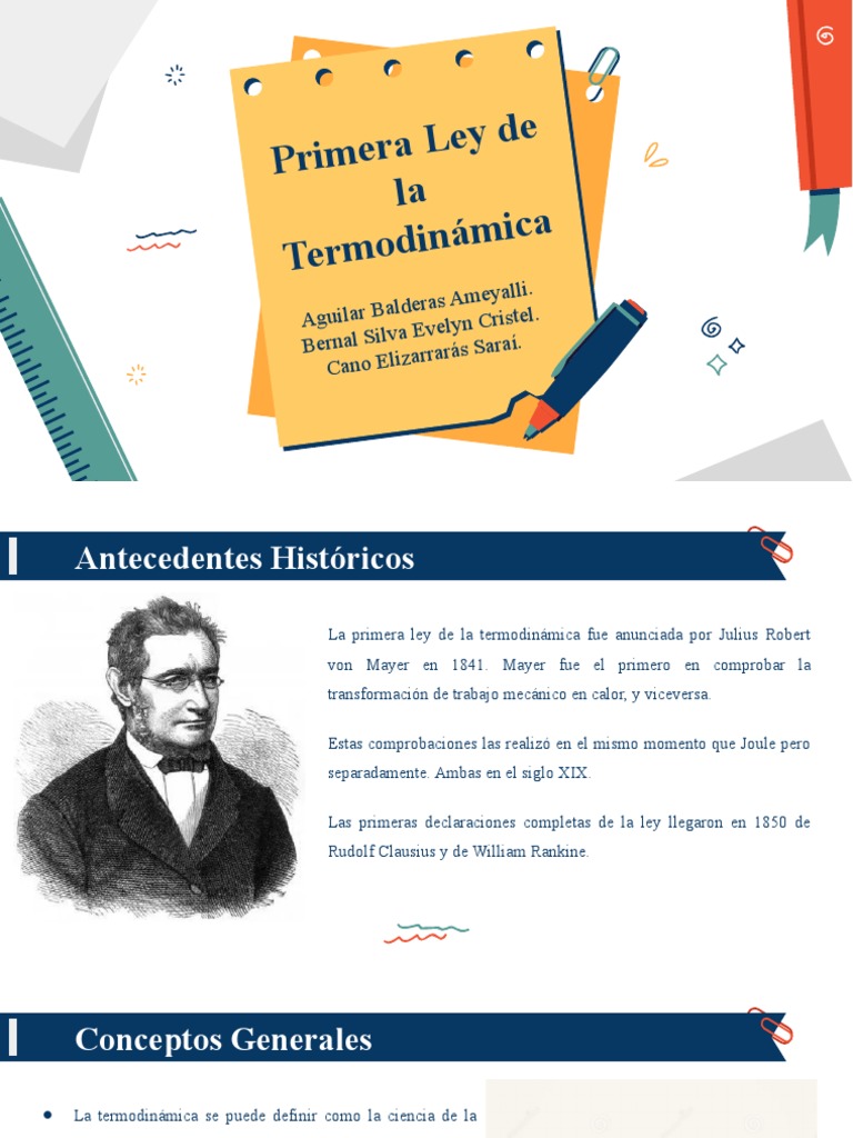 Primera Ley de La Termodinámica | PDF