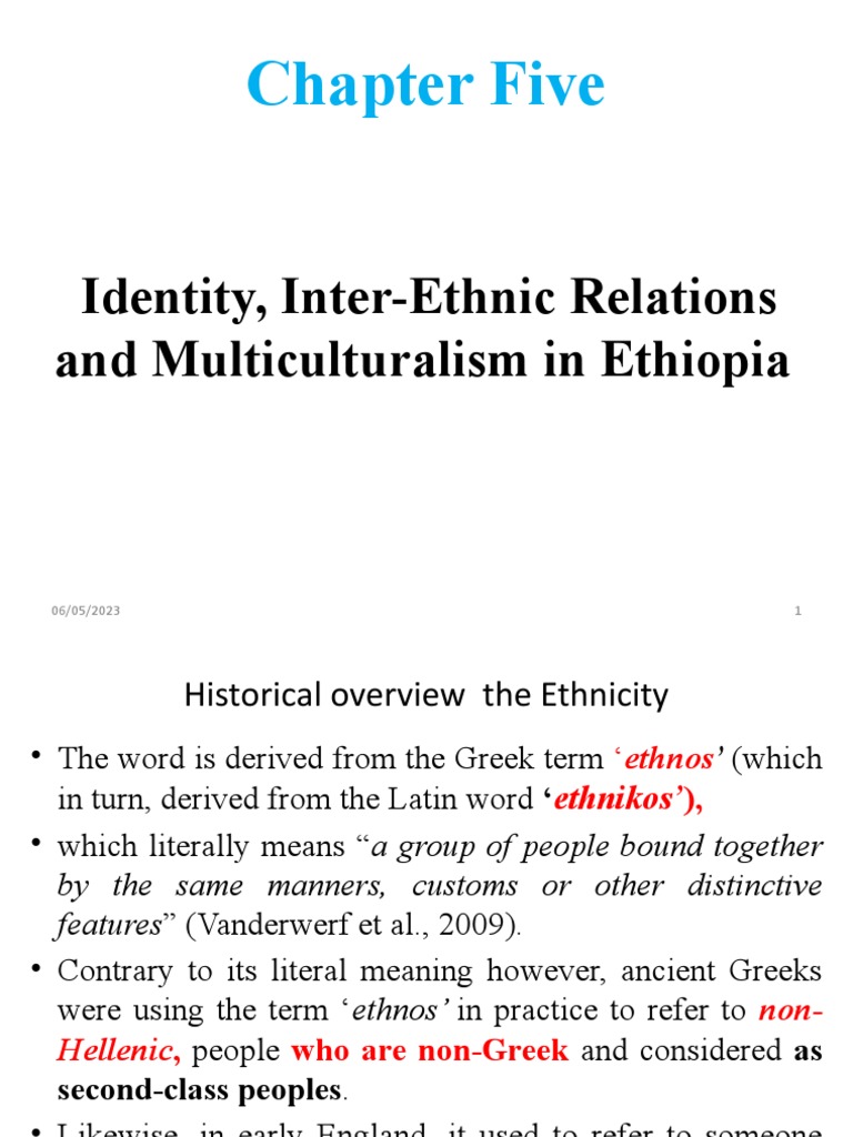 Unit-5 Anthro | PDF | Ethnic Groups | Multiculturalism
