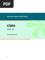 CIMA P1 Past Papers | PDF | Business | Finance & Money Management