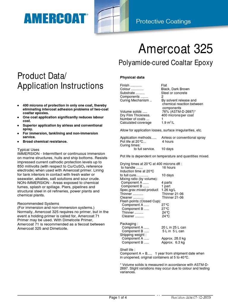 PN325 PDS | PDF | Epoxy | Concrete