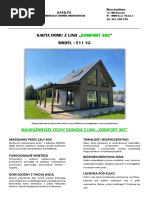 Projekt Domu Dom W Malinówkach - ARCHON+ | PDF