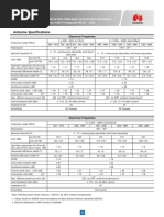 AQU4518R25v18 Antenna Specifications | PDF | Antenna (Radio) | Electronics