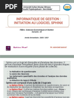Introduction au logiciel Sphinx iQ | PDF | Imprimante (Informatique ...