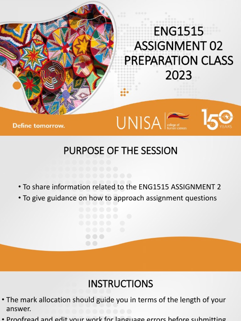 Eng1515 Assignment 02 Preparation Powerpoint Slides | PDF