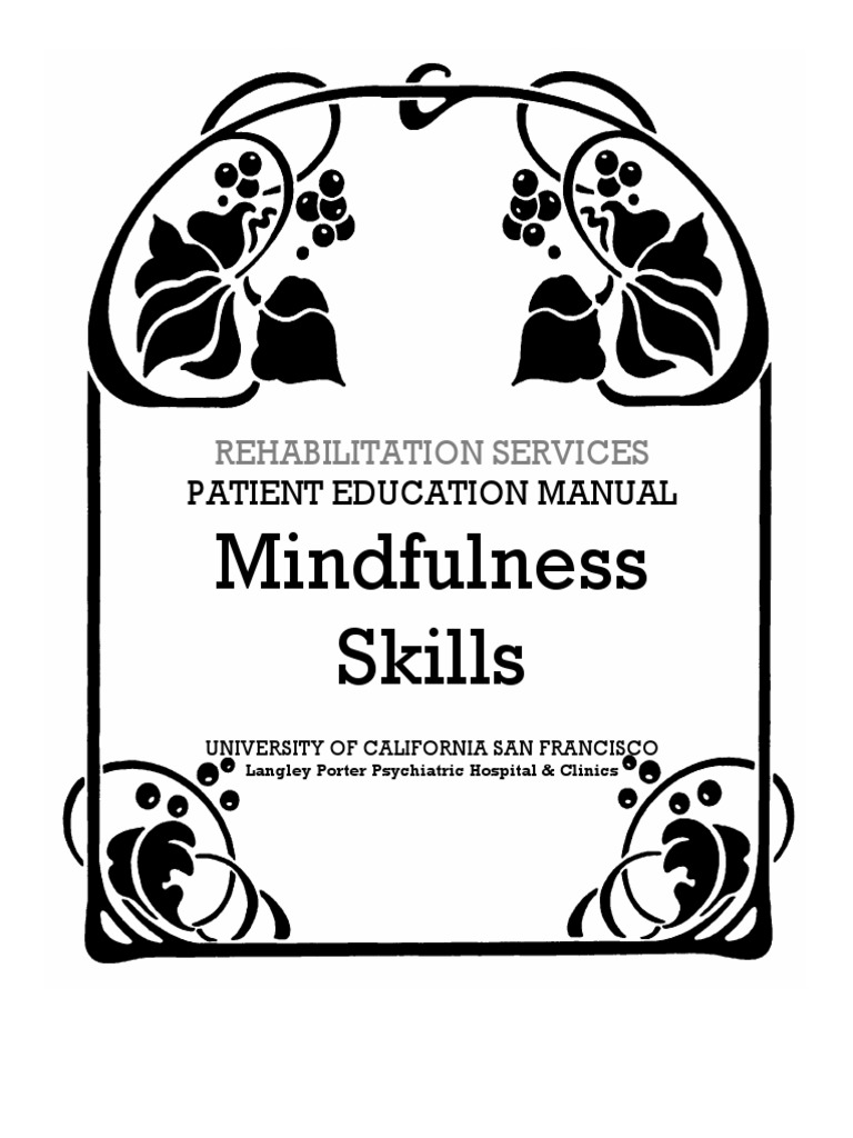 Mindfulness Skills Manual | PDF | Mindfulness | Mind