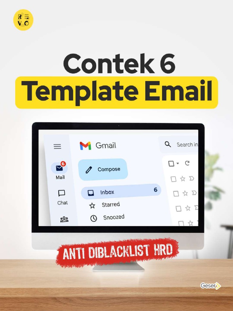 6 Template Email Ke HRD-1 | PDF