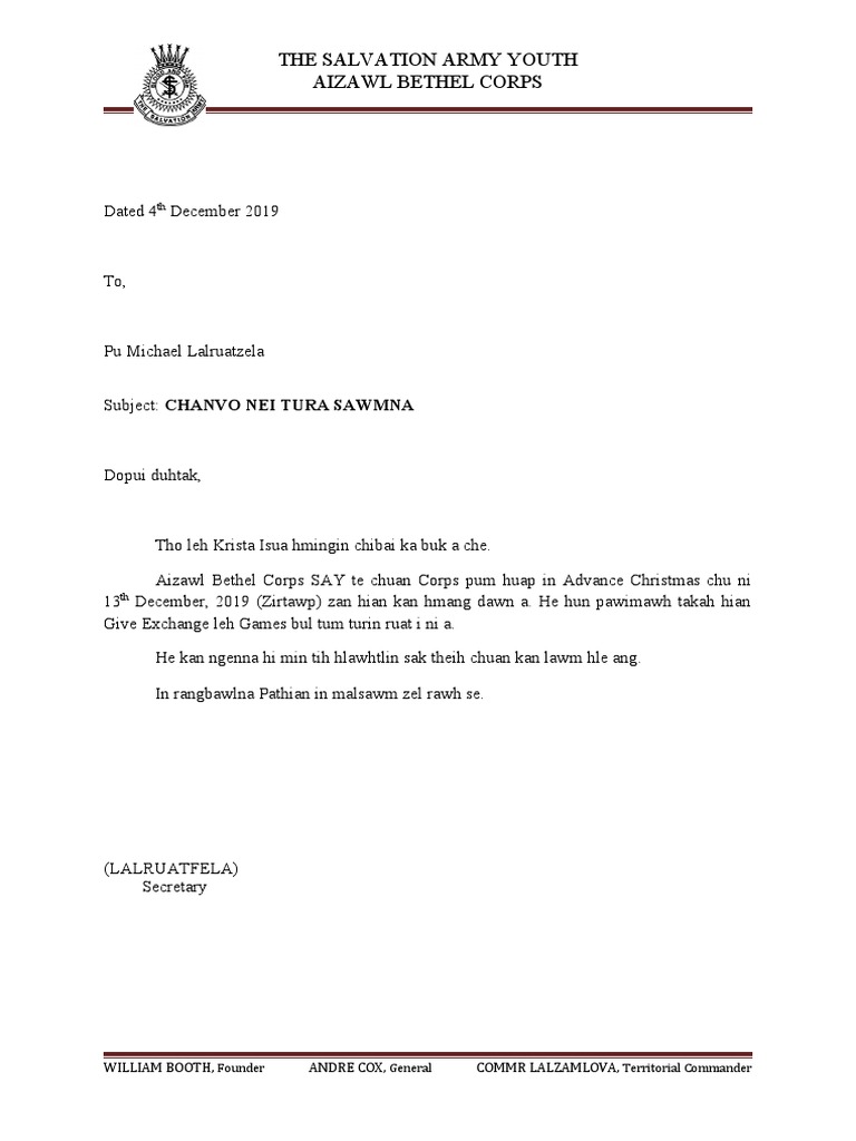 SAY Letter Head | PDF