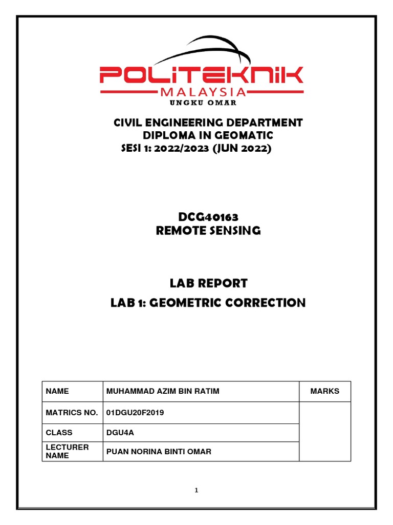 Lab 1 DCG40163 Remote F2019 | PDF