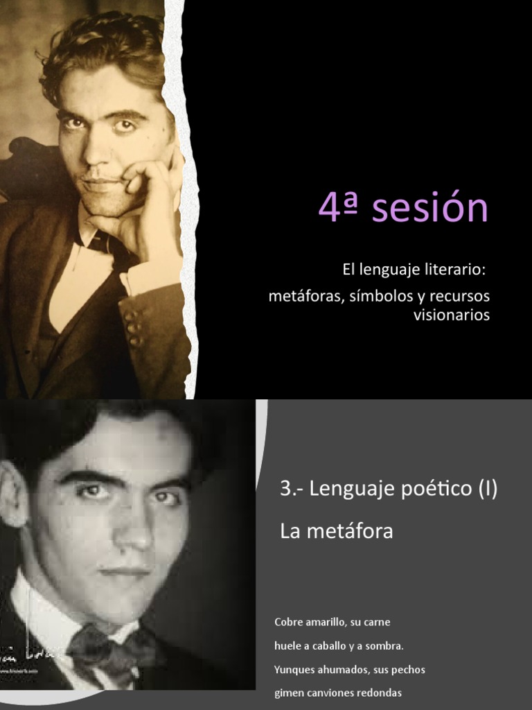 Curso de Federico Garcia Lorca-Sesion 4 | PDF | Federico García Lorca ...