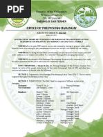 Acting Punong Barangay | PDF | Mayor | Governor