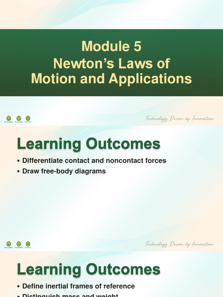 Module 3 Physci | PDF | Force | Newton's Laws Of Motion