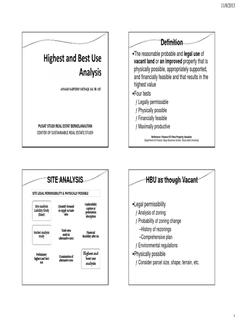 7 HBU Analysis RED HO | PDF | Business Valuation | Business