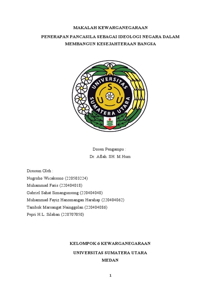 Makalah PKN 6 | PDF | Agama & Spiritualitas