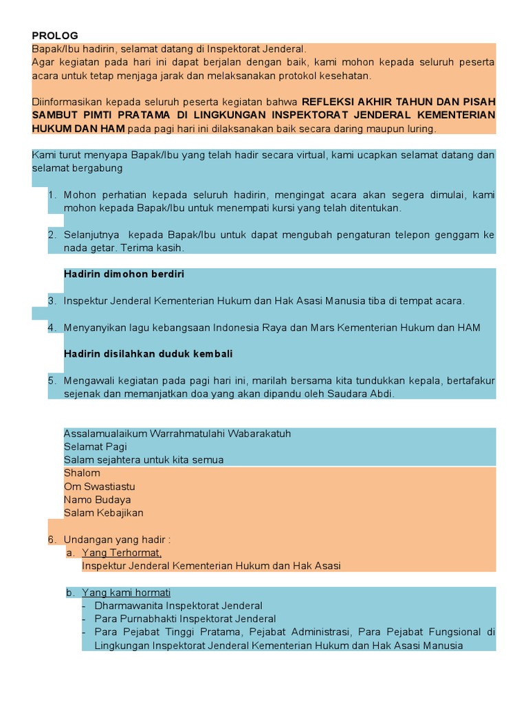 Teks MC Workshop Lkjip | PDF