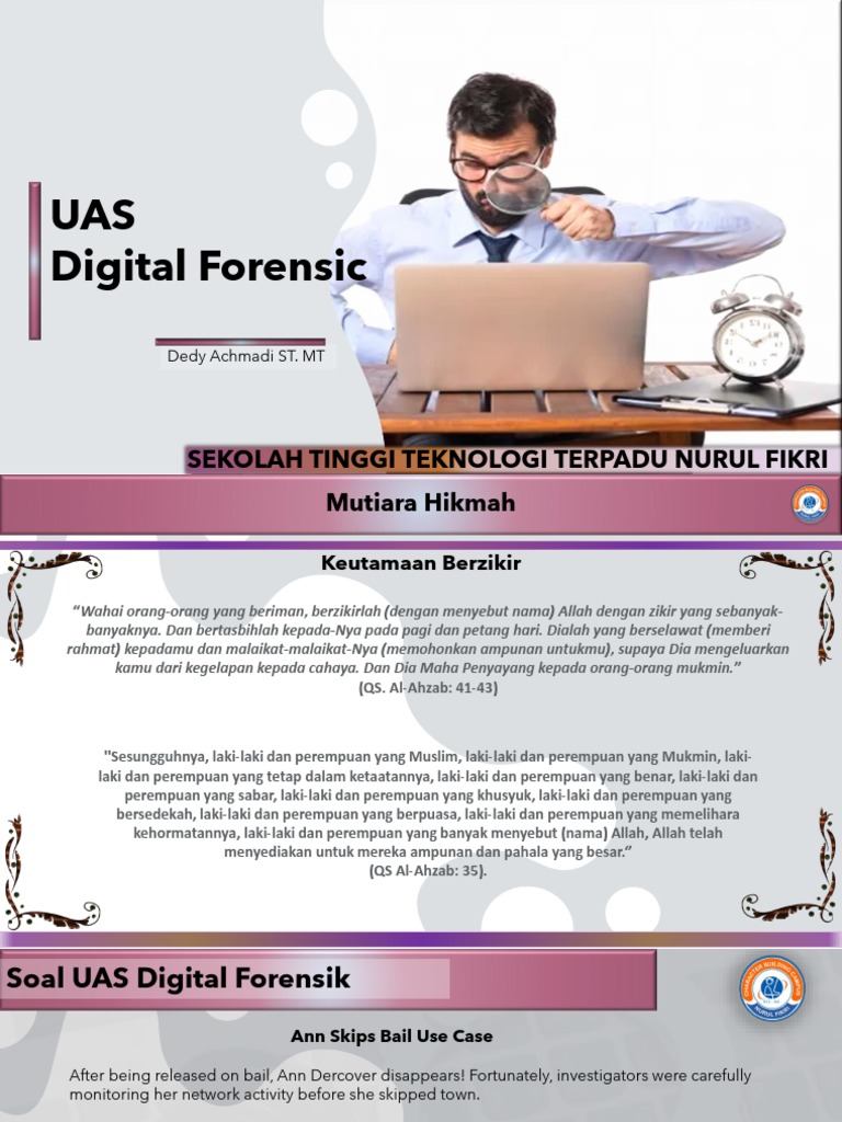 Soal UAS Digital Forensik V1 | PDF