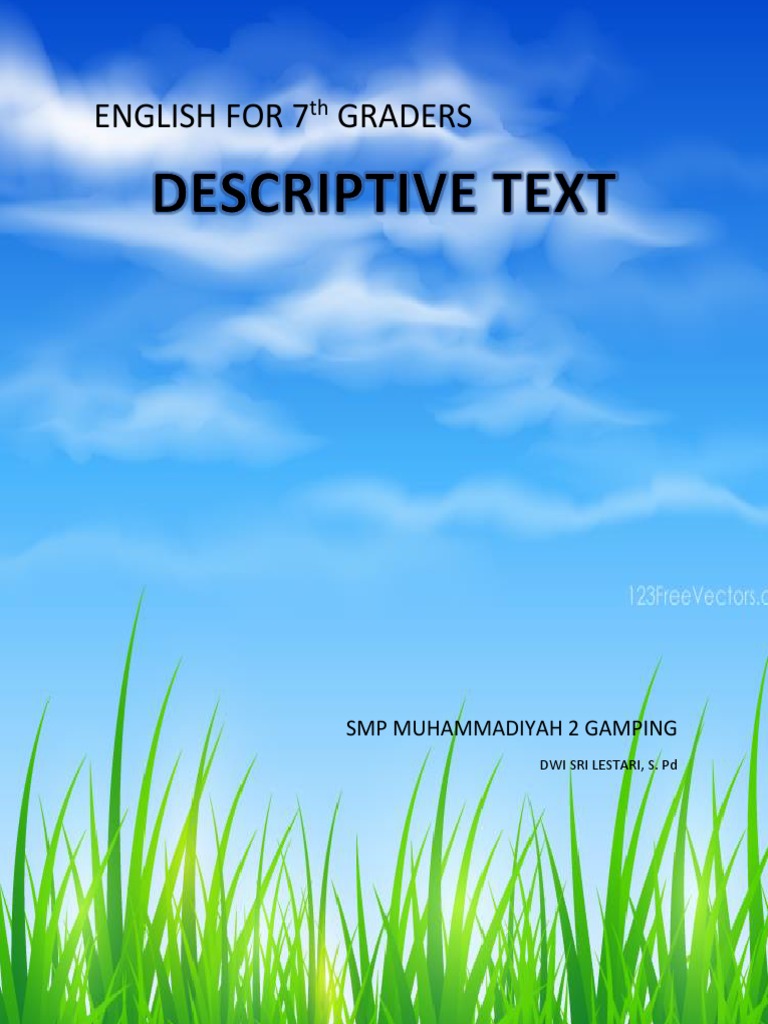 Materi Descriptive Text Kelas 7 | PDF