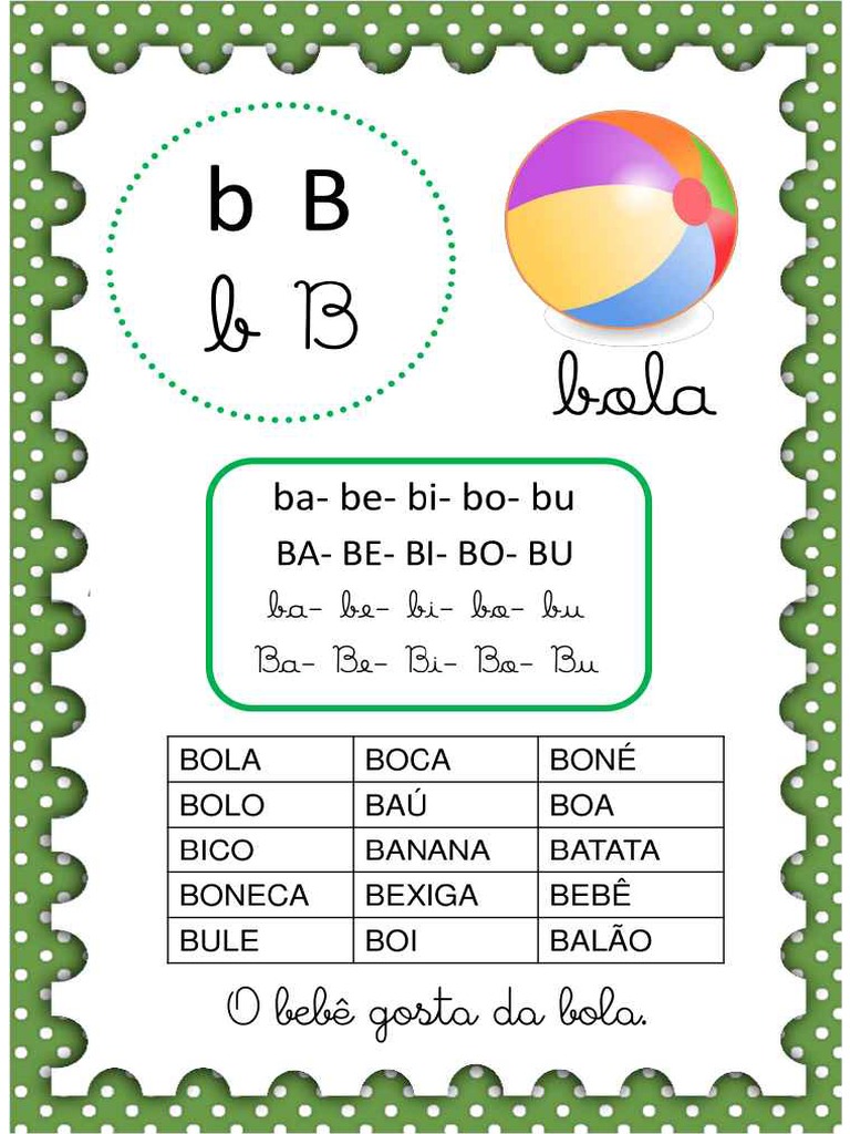 Silabário Simples | PDF