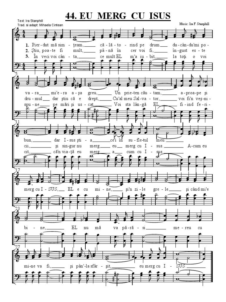 44. EU MERG CU ISUS | PDF