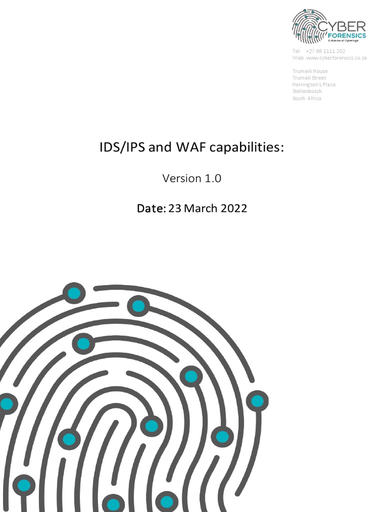 IDS IPS WAF Knowledge | PDF