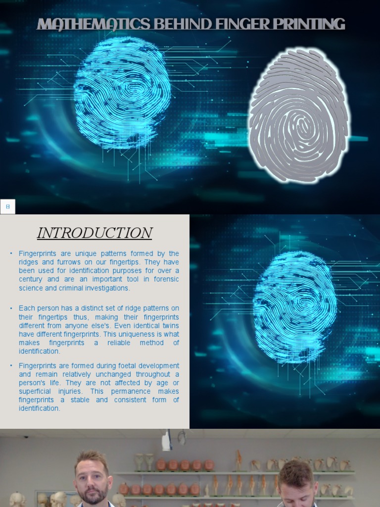Mathematics Behind Fingerprint Final 1 | PDF