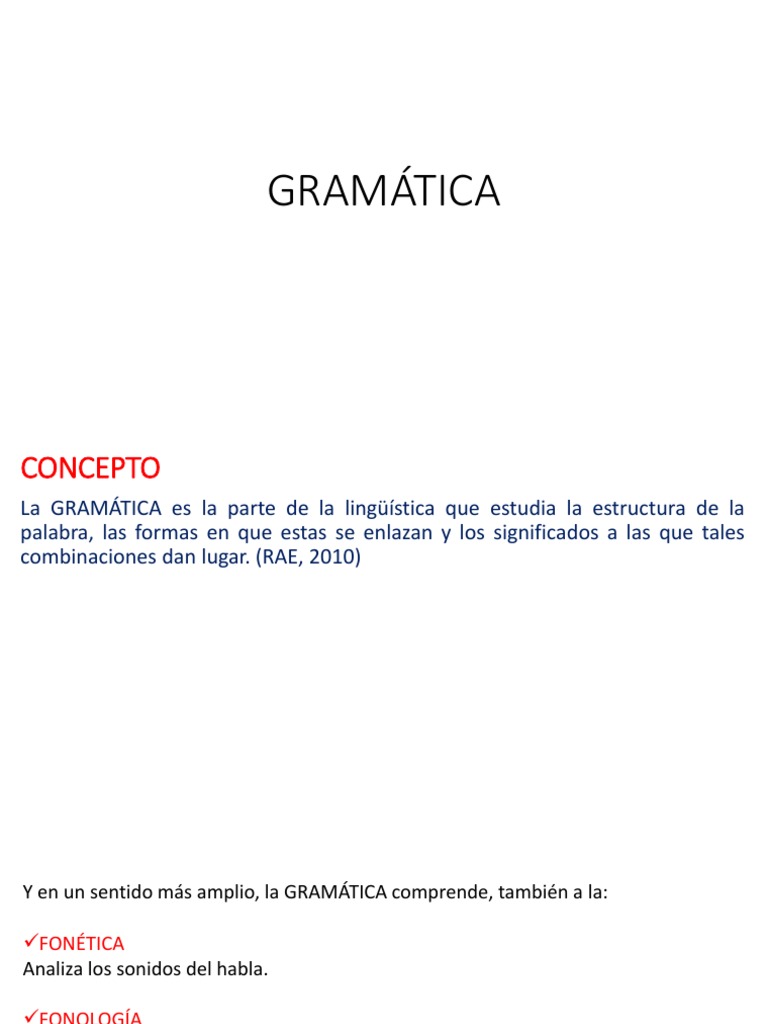 Gramática y Sintaxis: Conceptos Clave | PDF | Verbo | Asunto (gramática)