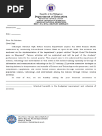 Request Letter To PNP | PDF