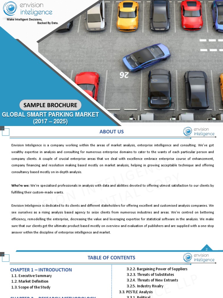 Global Smart Parking Market Sample Brochure | PDF