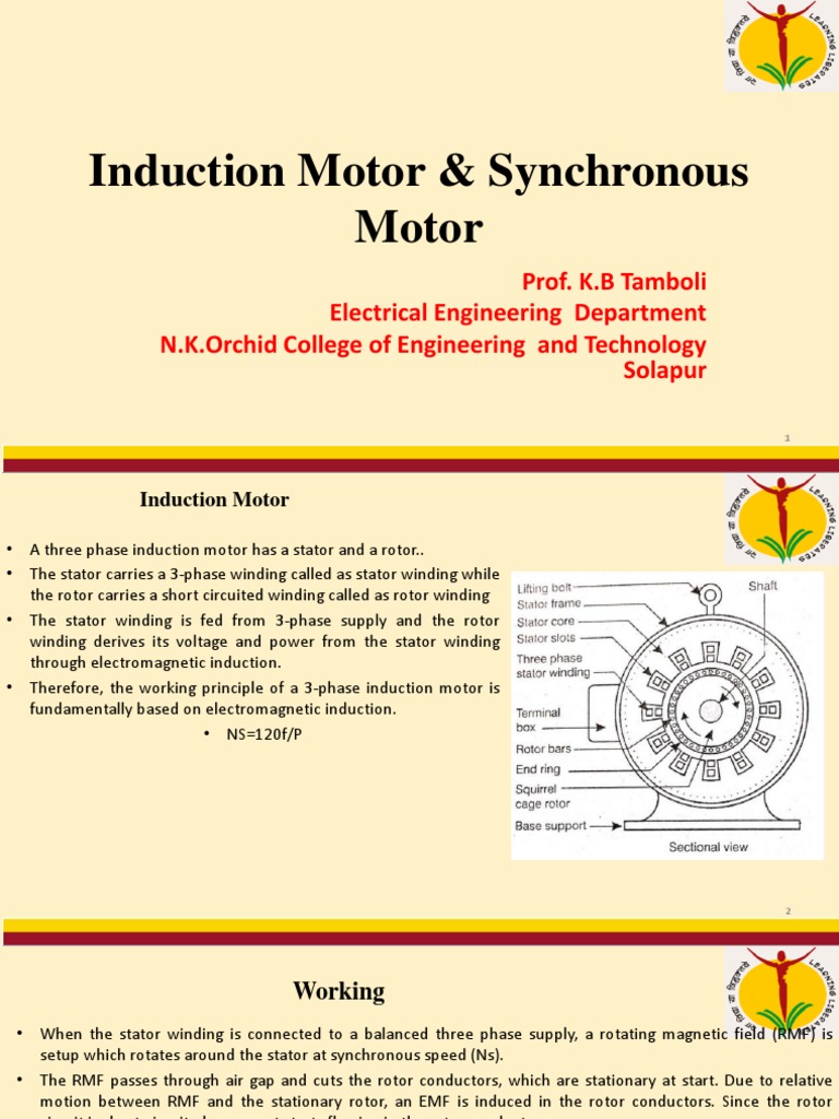 Unit 2 EMI | PDF | Electric Motor | Electromagnetic Induction
