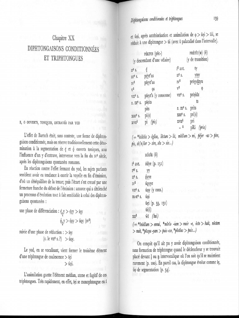 Zink Diphtongaison | PDF