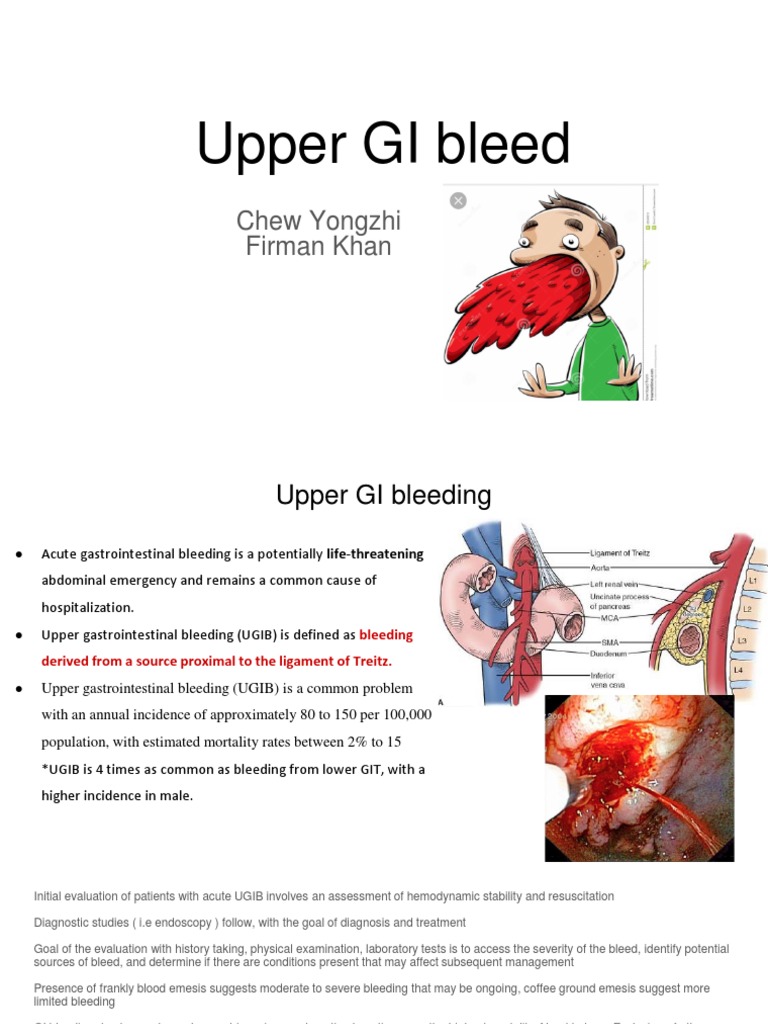 CME Upper GI Bleed | PDF | Esophagus | Gastroenterology