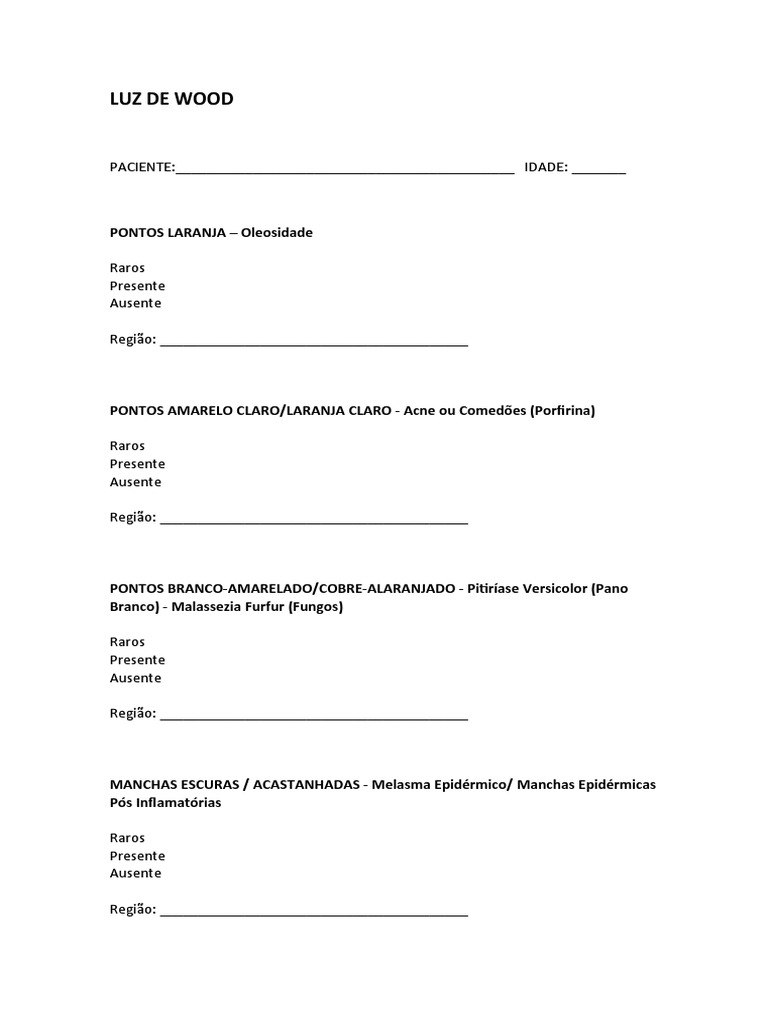 Luz de Wood | PDF