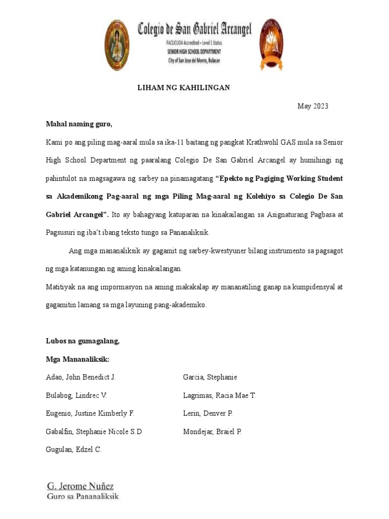 LIHAM NG KAHILINGAN (1) | PDF
