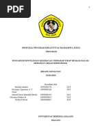 Format Draf Proposal Skripsi | PDF