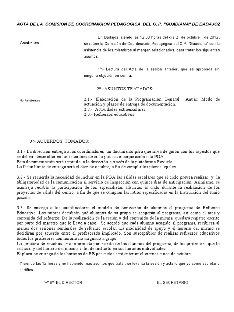 Copia de Modelo Acta CCP | PDF