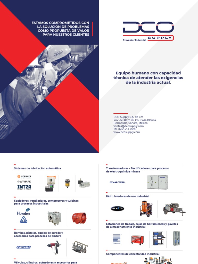 DCO Supply Line Card 2022 | PDF