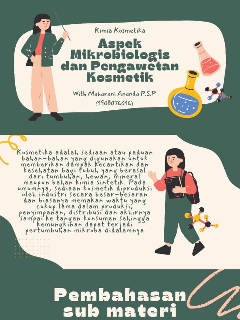 Mikrobiologi dan Pengawetan Kosmetik | PDF | Sains & Matematika